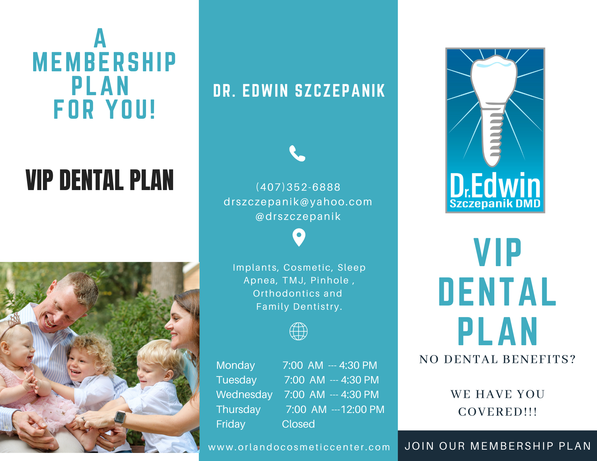 Cosmetic Dentistry Insurance Information Orlando FL | Payment Options